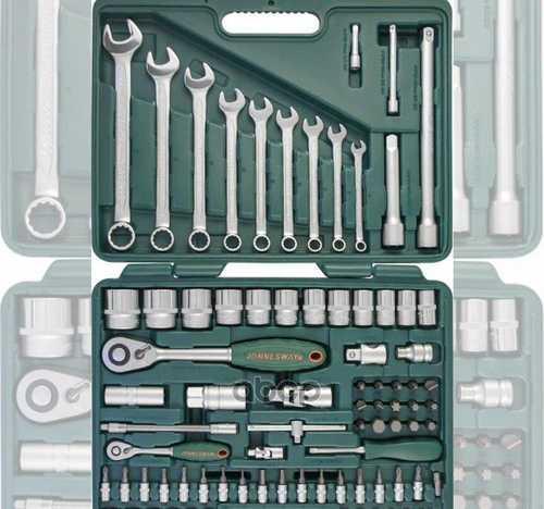 Набор инструмента универсальный 1/4', 1/2'DR