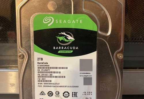 Жесткий диск Seagate barracuda 2TB