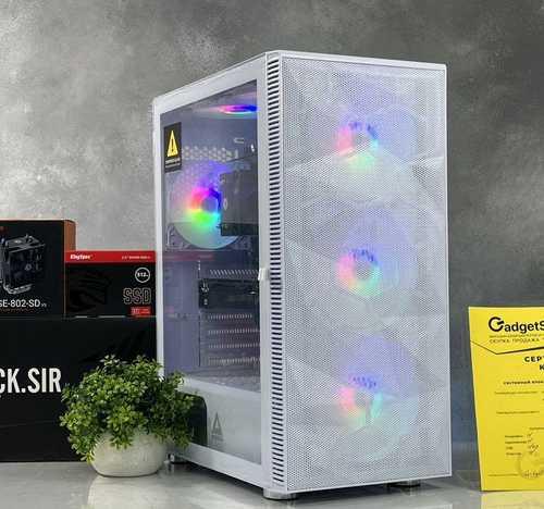 Системный блок (AMD, AM4, Ryzen 5, 1600 6/12 3.2-3.6Ghz, DDR4, 16Gb(2x8Gb, 3200MHz), SSD, 512Gb, , n
