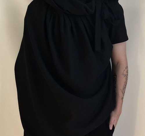 Ann Demeulemeester пончо свитер (transit masnada