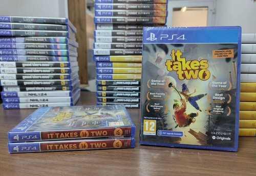 IT Takes Two PS4 / PS5 Диск Новый (Рус.Суб)