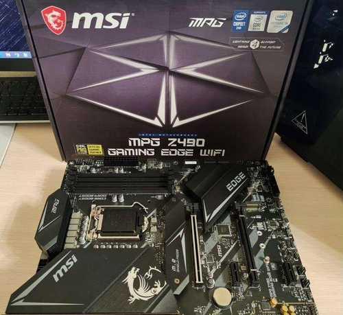 Комплект Msi MPG Z490 edge wifi+ i5 11400f