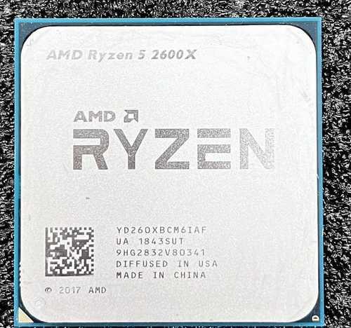 Процессор Ryzen 5 2600x (сокет AM4)