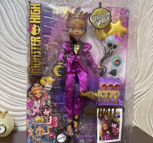 Monster high monster ball clawdeen