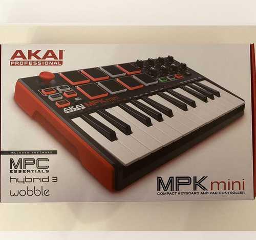 Миди клавиатура akai Pro MPK Mini MK2