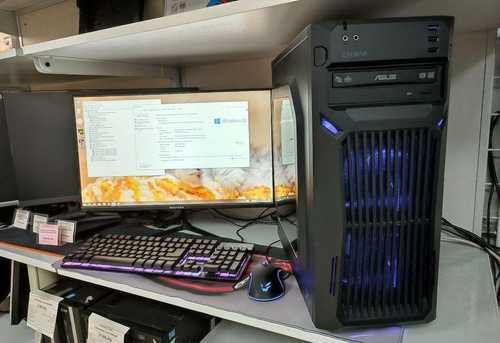 Игровой Core i5-4gen+8+GTX1050Ti+SSD+HDD