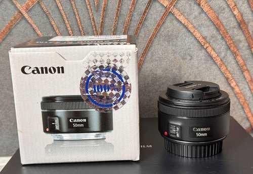 Объектив Canon EF 50mm f/1.8 STM