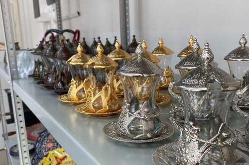 Турецкие стаканы для чая армуды