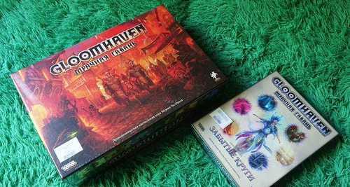 Настольная игра "Gloomhaven" с дополнением