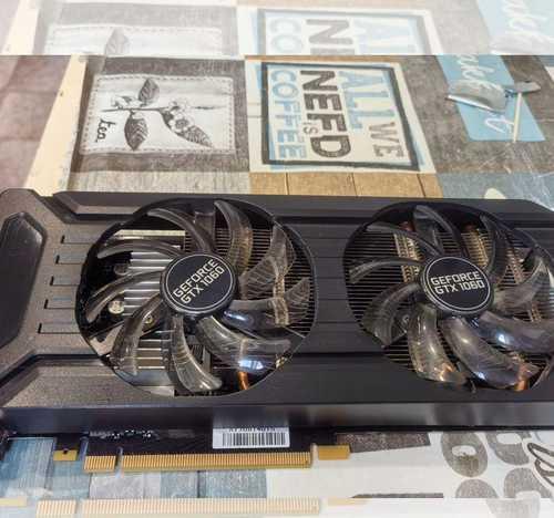 Видеокарта gtx 1060 6gb palit