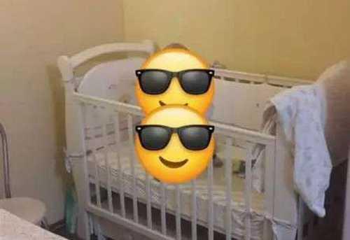 Детская кроватка Кубаночка, фирма Лель