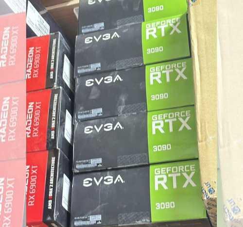 Коробка от видеокарты evga GeForce RTX 3090