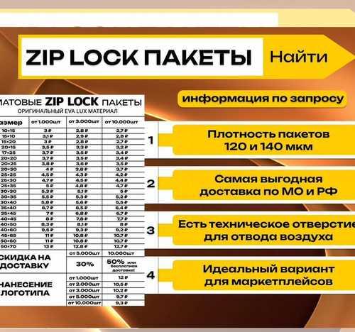 Матовые пакеты EVA-LUX 30х40 для WB 120 мкм оптом