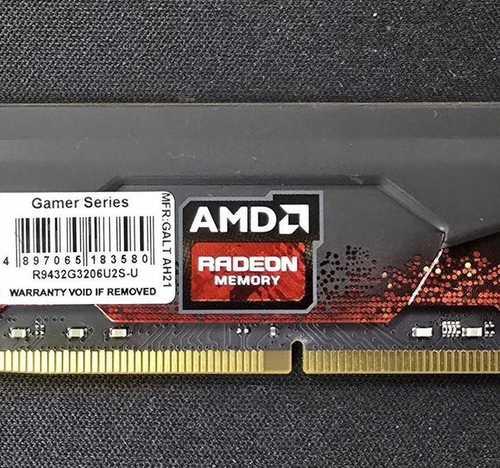 Озу DDR4 32Gb 3200 AMD R9 Gamer