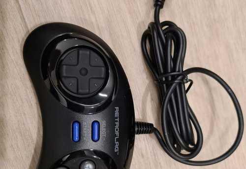 USB-джойстик Retroflag в стиле Sega MD 6-кнопочный