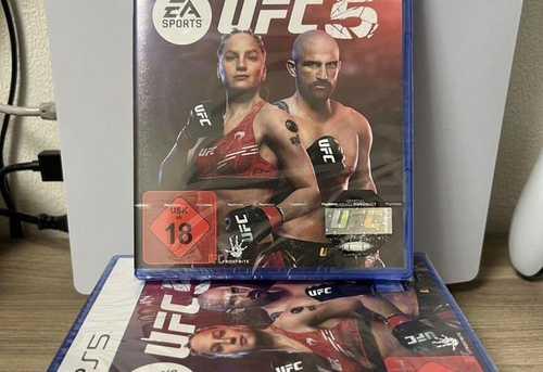 UFC 5 PS5 диск