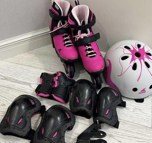 Ролики rollerblade 33-36.5 раздвижные