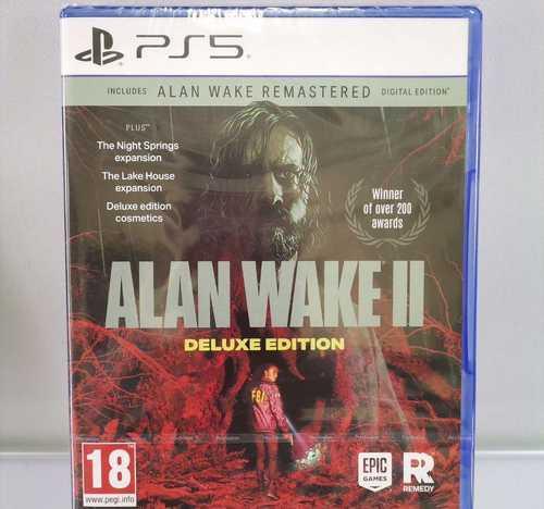 Alan Wake 2 Deluxe Edition ps5 диск