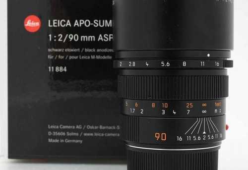 Leica APO-Summicron-M 90mm f/2 asph black 6 bit