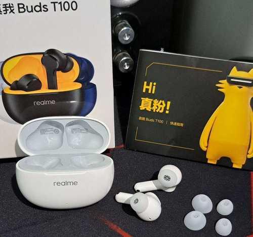 Беспроводные наушники realme Buds T100