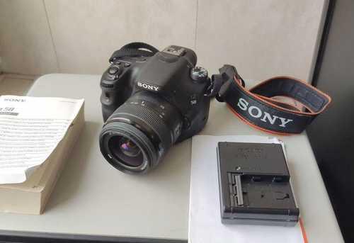 Sony a58 kit как новый (пробег 2 т)