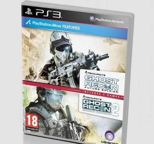 Игра Tom Clancy's Ghost Recon 2 в 1 (PS3) Английск