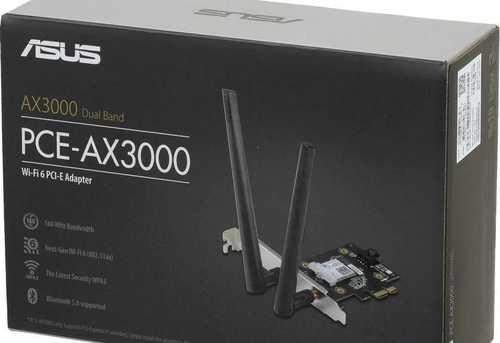 Сетевой адаптер Wi-Fi + Bluetooth asus PCE-AX3000