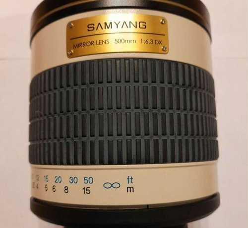 Объектив samyang Samyang 500 mm для Canon
