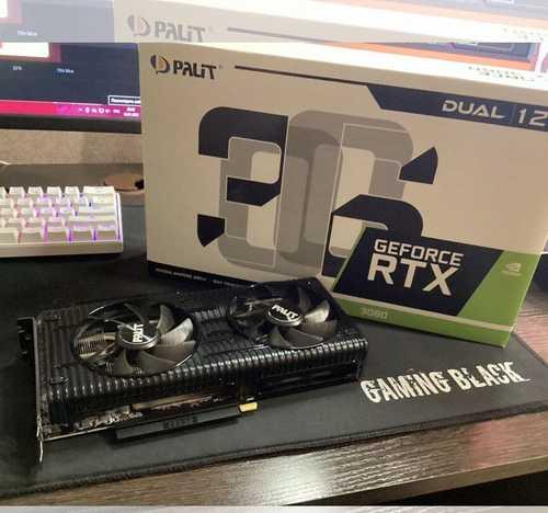 Видеокарта Palit GeForce RTX 3060 dual 12G