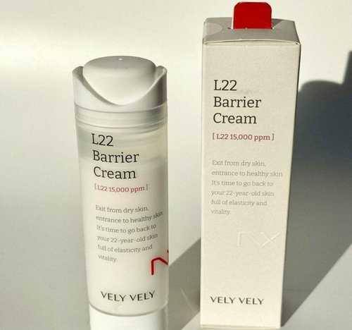 Vely vely барьерный крем с пептидами L22 Barrier