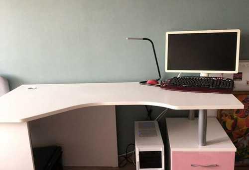 Компьютерный стол с тумбочкой торг уместен