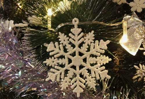 Новогоднее елочное украшение «Снежинка»
