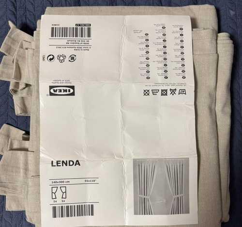 Шторы IKEA lenda