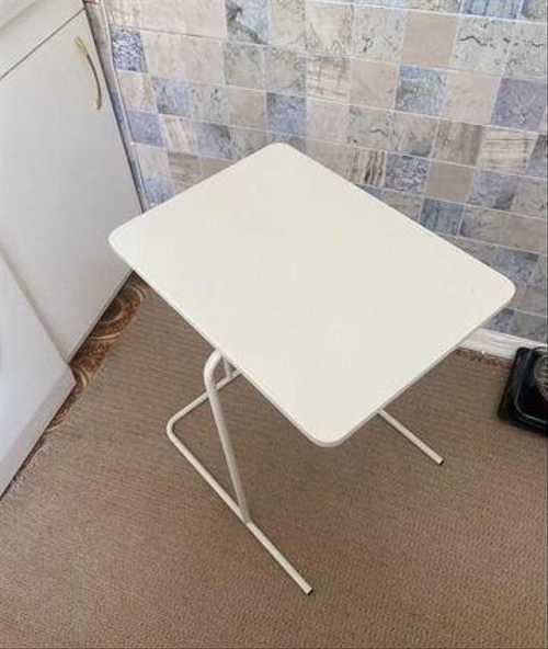 Прикроватный столик журнальный IKEA белый