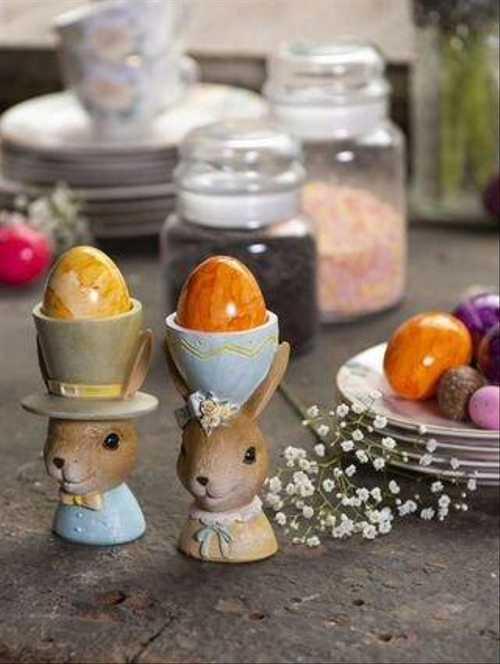 Пасхальный декор - Подставка для яйца Кролик