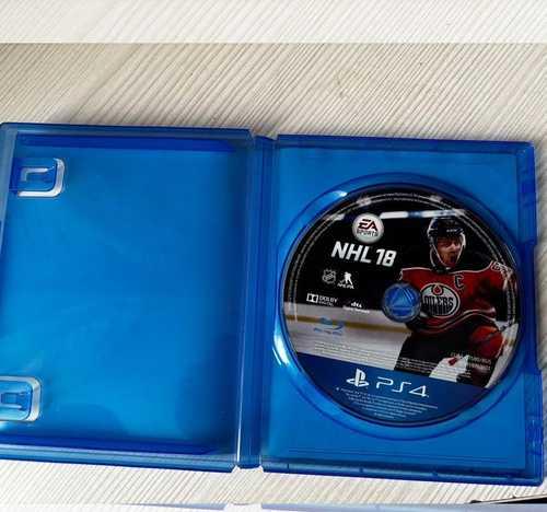 NHL 18 ps4 диск