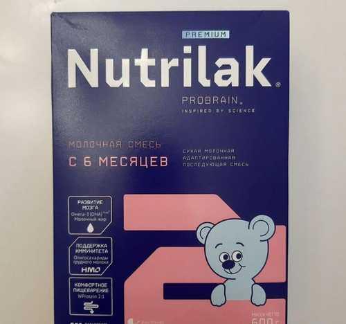 Детская смесь Nutrilak Premium с 6 месяцев, 600 гр