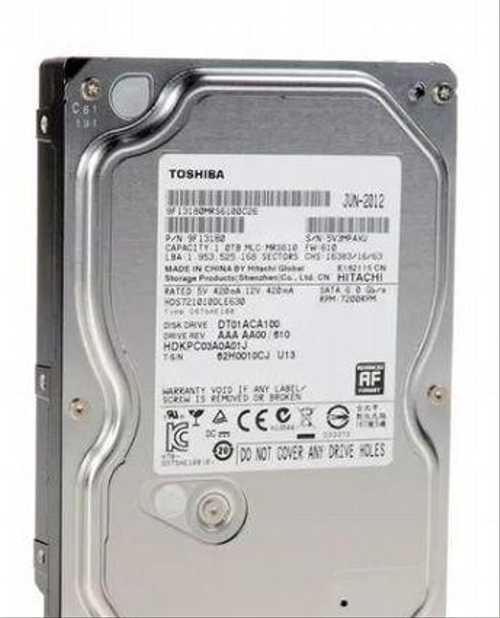 1 тб Жесткий диск Toshiba DT01 (DT01ACA100)