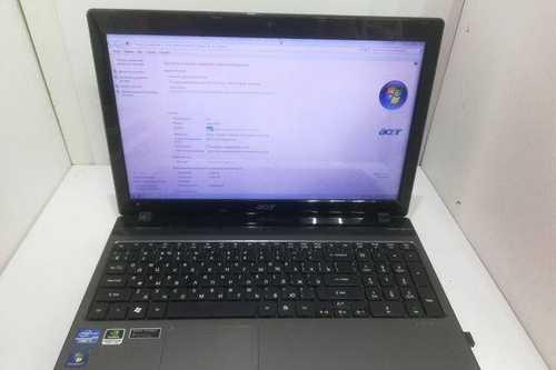 Ноутбук Acer. Aspire 5750G-2634G75mnkk