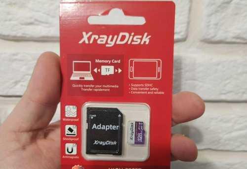 Карта памяти XrayDisk microSD XC 128 гб Class 10