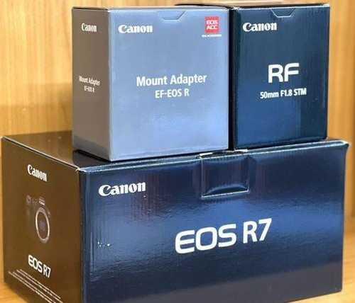 Canon EOS R7+ Canon Adapter EF-EOS R Новый