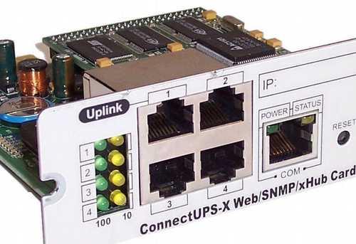 Сетевая карта Eaton Connect UPS-X Web/snmp/xHub