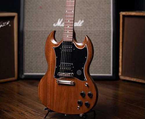 Электрогитара Gibson SG Tribute Natural Walnut