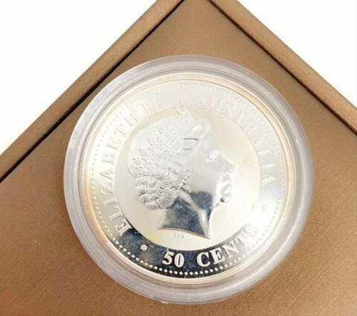 Серебряная монета 999пр. Елизавета II