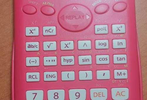Калькулятор deli розовый