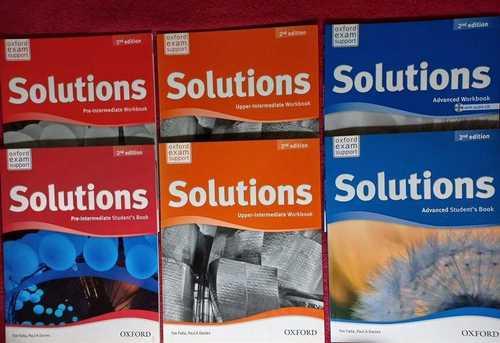 Solutions 2nd ed Pre-intermediate & Advanced SB+WB