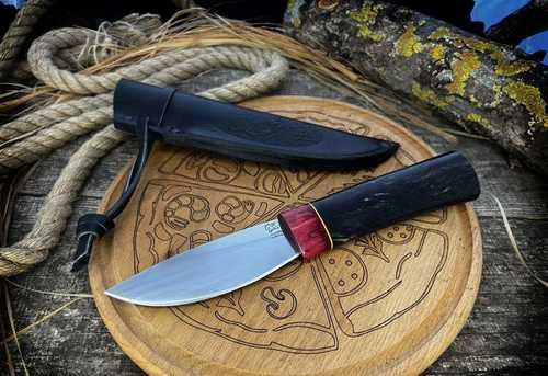 Якутский нож с кованым долом