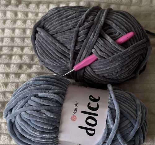 Плюшевая пряжа YarnArt dolce