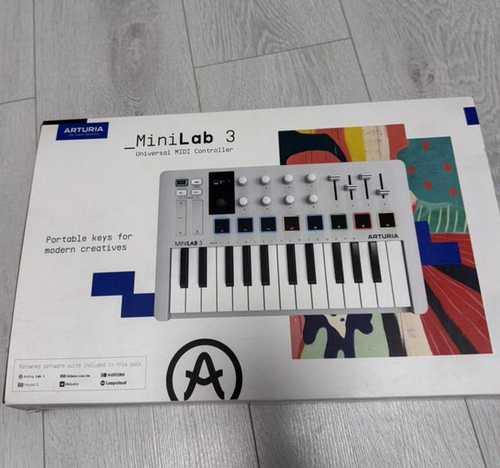 Midi клавиатура arturia minilab 3