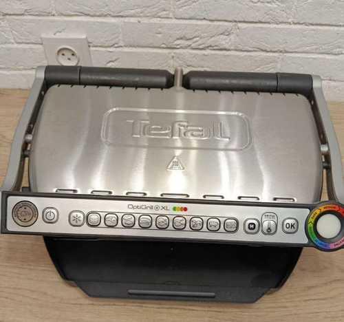 Электрогриль tefal optigrill xl gc722d34